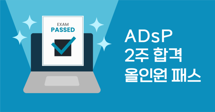 ADsP 2주 합격 올인원 패스 : 2주 안에 데이터 분석 자격증 마스터하기 - 구름EDU